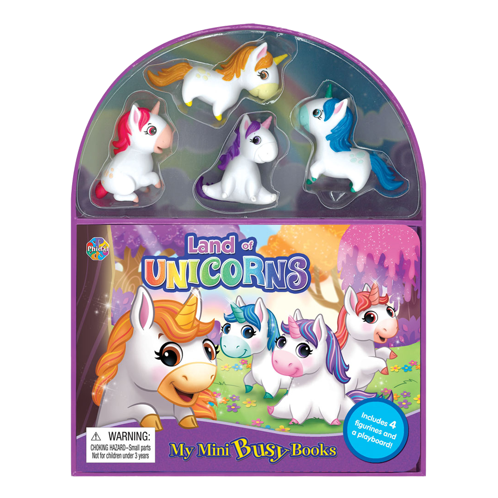 UNICORNS MINI BUSY BOOK