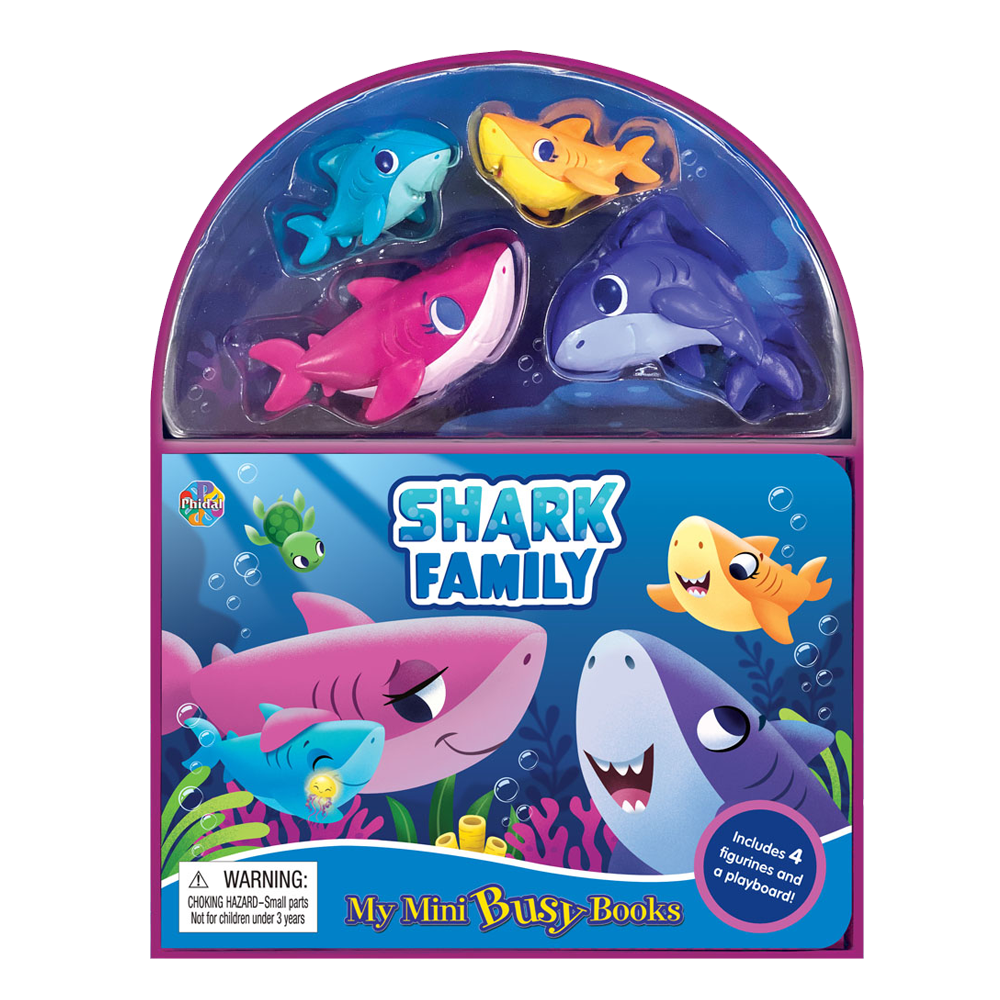 SHARK FAMILY MINI BUSY BOOKS