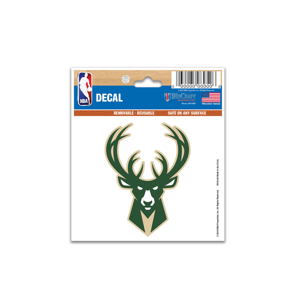 Milwaukee Bucks Multi Use Decal