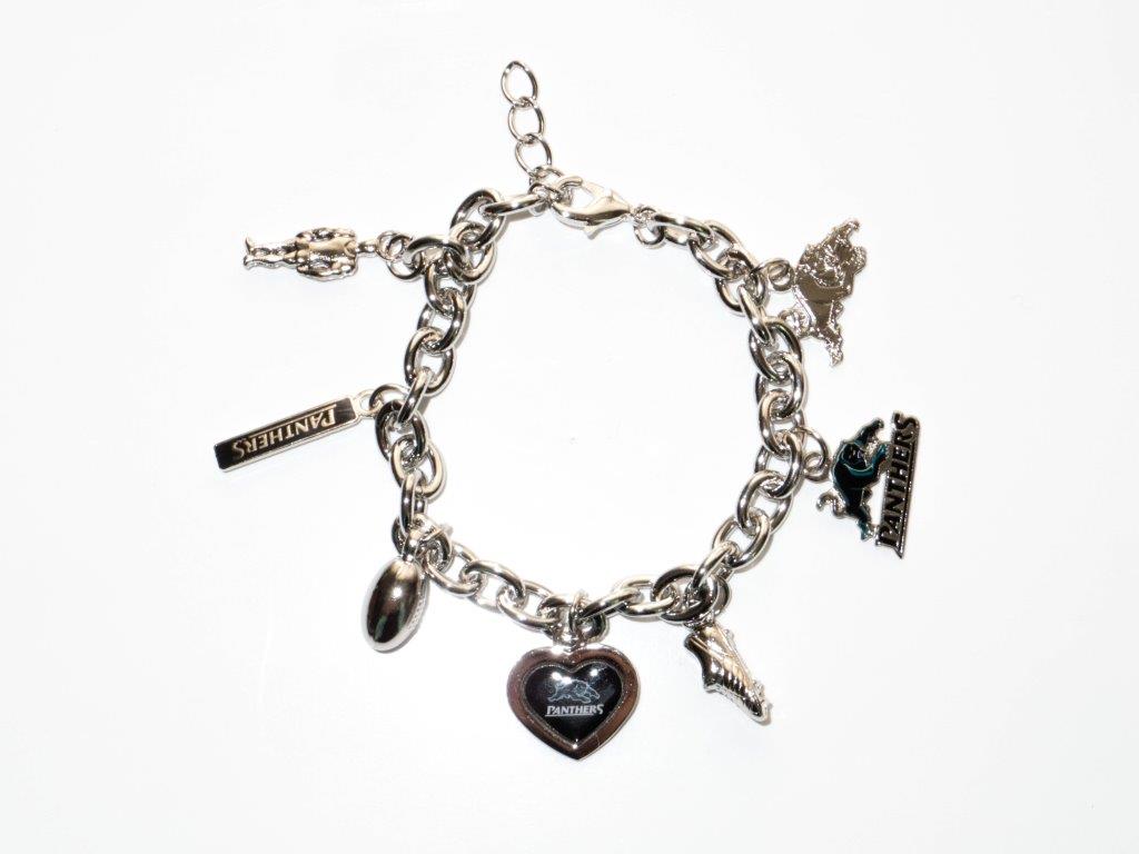 Penrith Panthers NRL Charm Bracelet