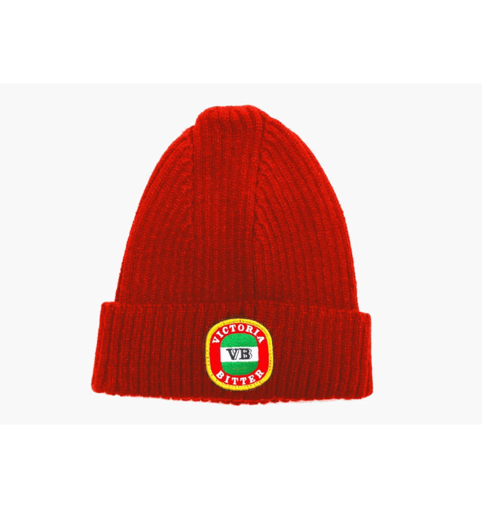 Big Red Beanie – Victoria Bitter