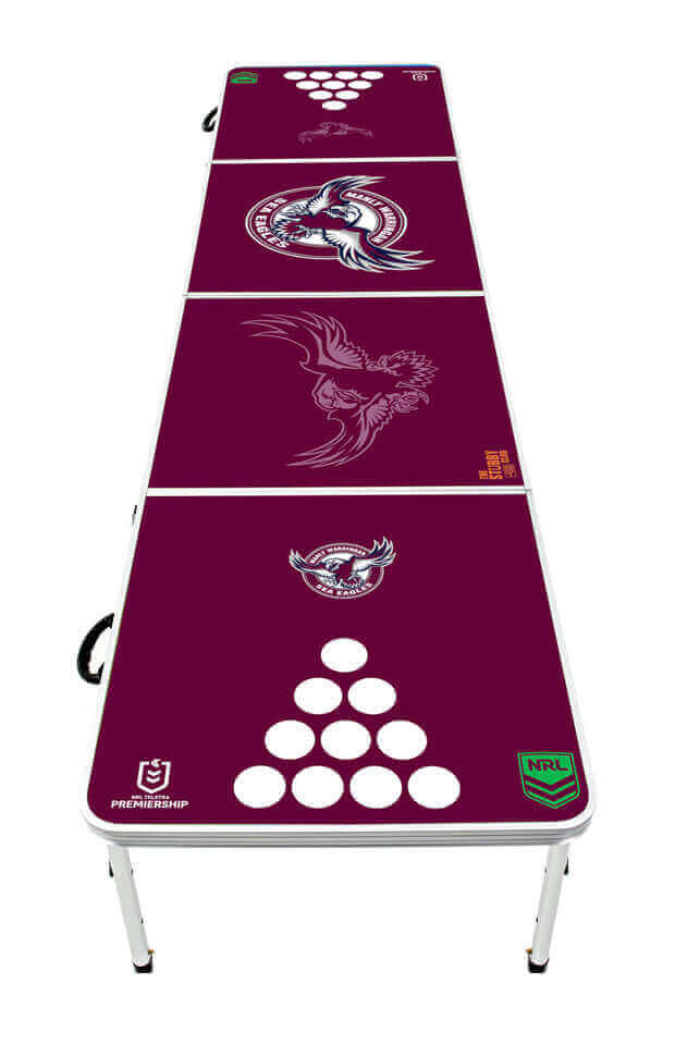 Manly Sea Eagles NRL Beer Pong Table